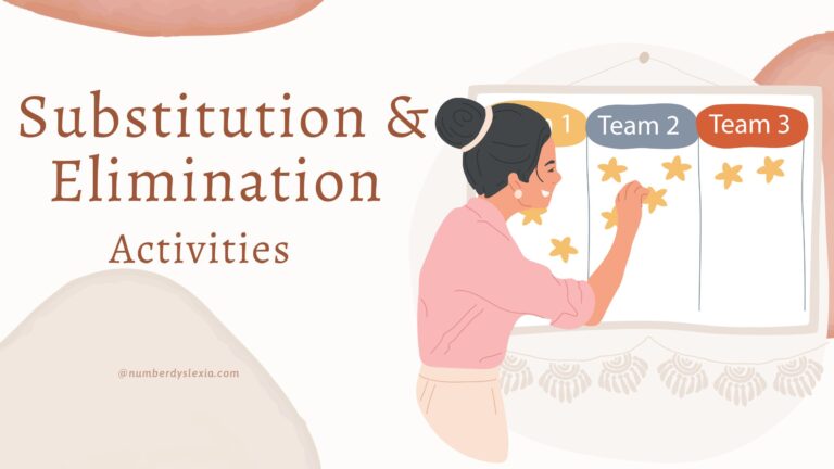 7 Fun Substitution And Elimination Activities For Little Learners ...