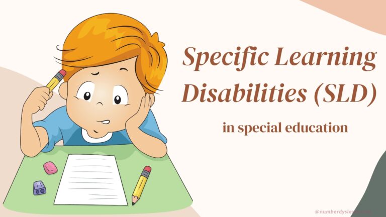 What is SLD in special education? Meaning and types of learning ...