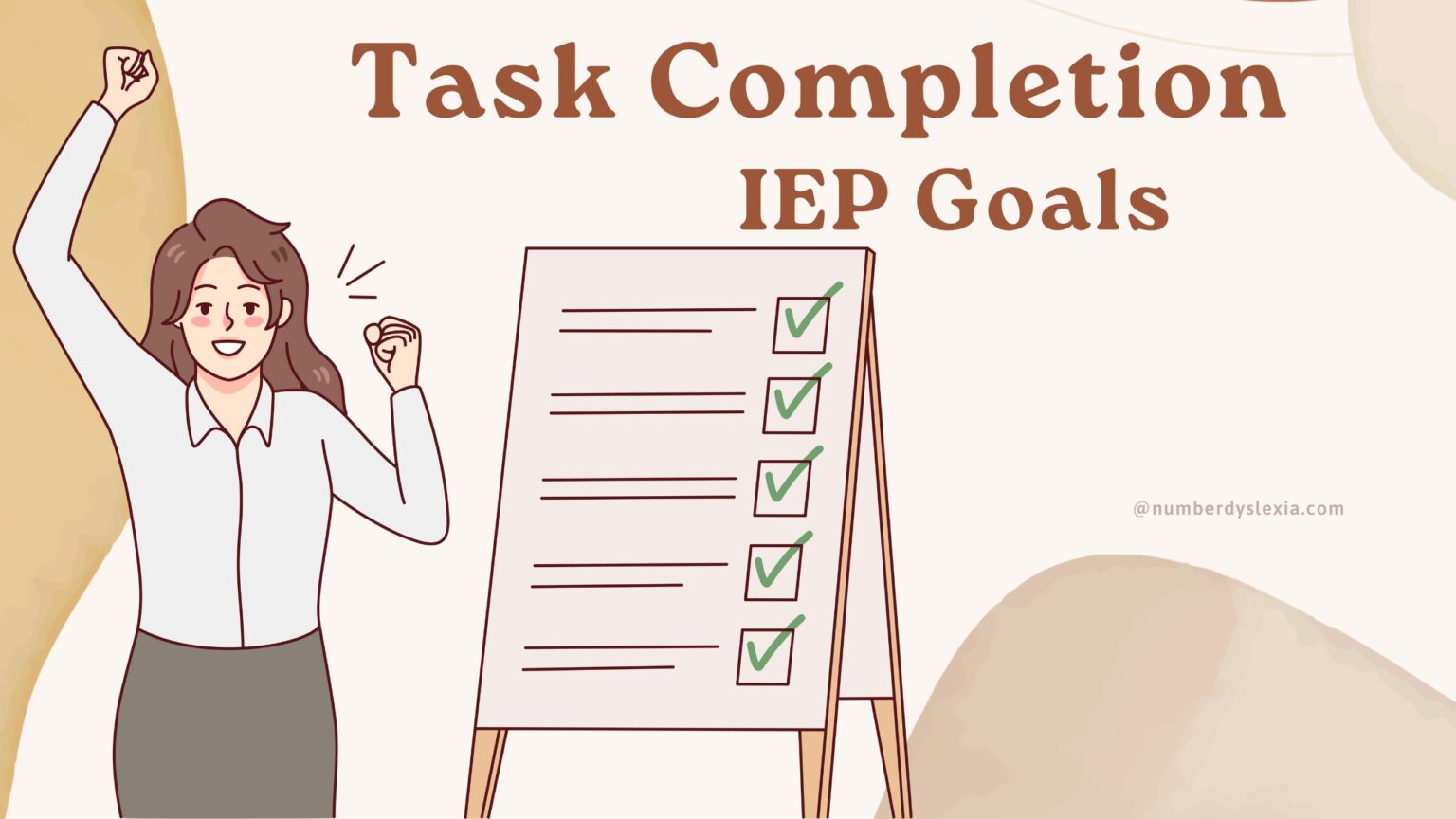 List Of Task Completion IEP Goals Number Dyslexia