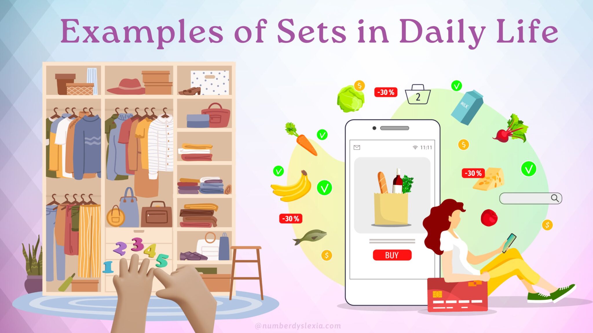 10 Examples Of Sets In Daily Life Number Dyslexia