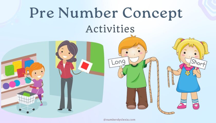 8 Engaging Activities For Learning Pre-Number Concepts - Number Dyslexia