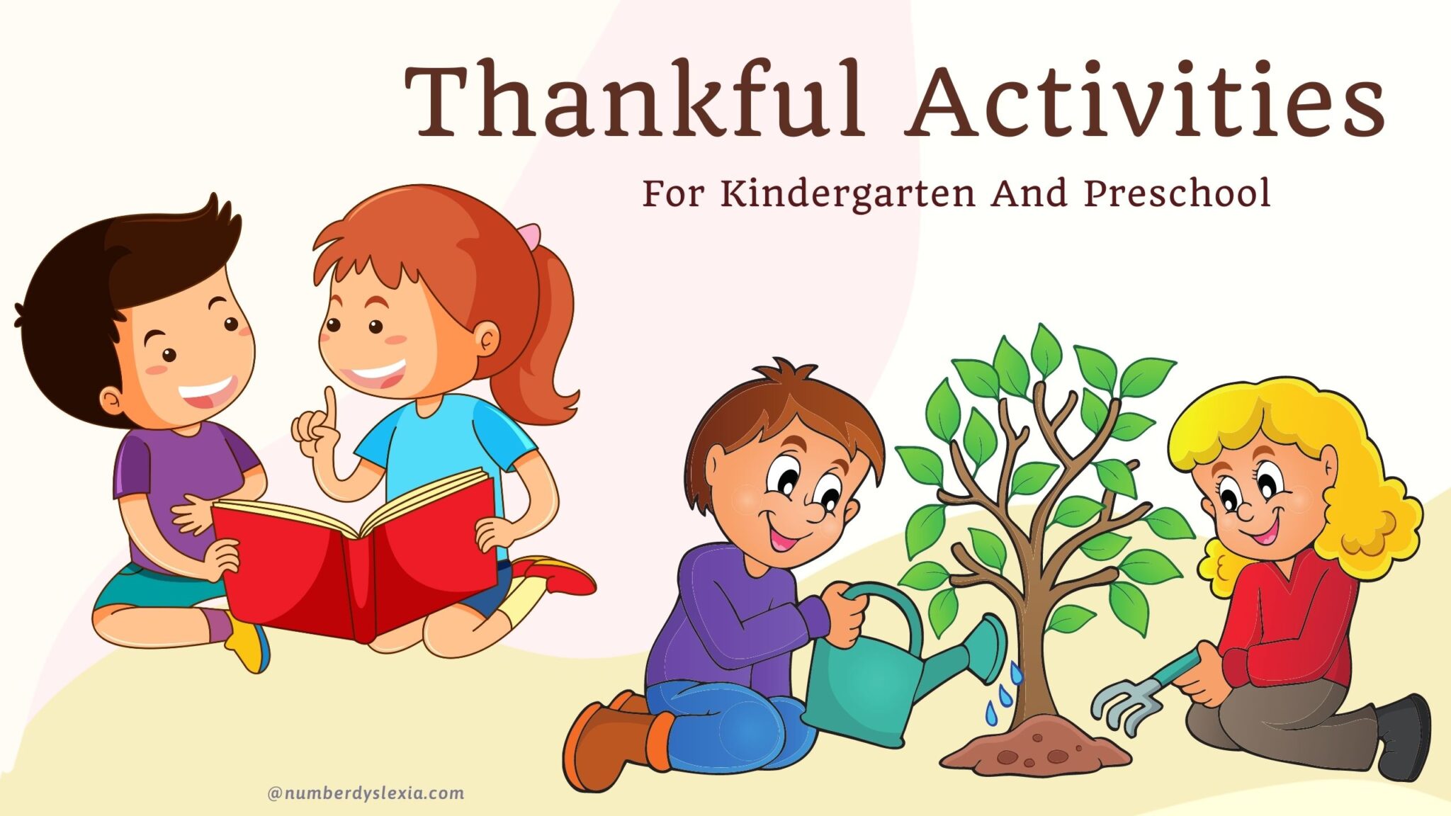8 'Thankful' Activities For Kindergarteners And Preschoolers - Number ...