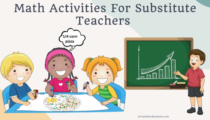 8 Fun Math Activities For Substitute Teachers - Number Dyslexia