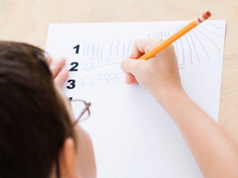 Number Writing Assessment - Number Dyslexia