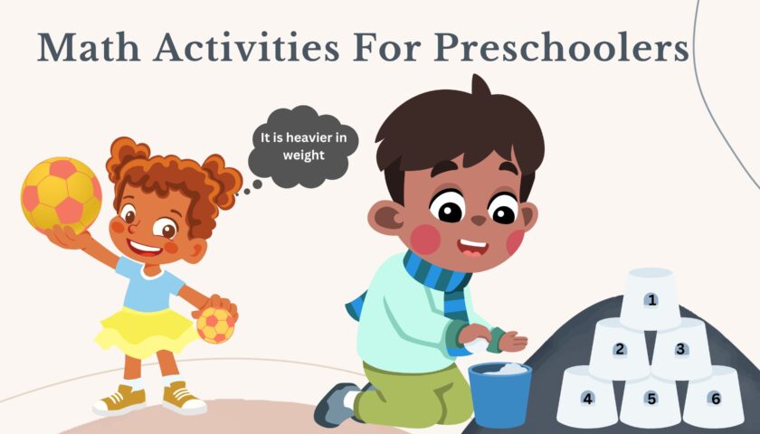 10 Fun Math Activities For Preschoolers - Number Dyslexia