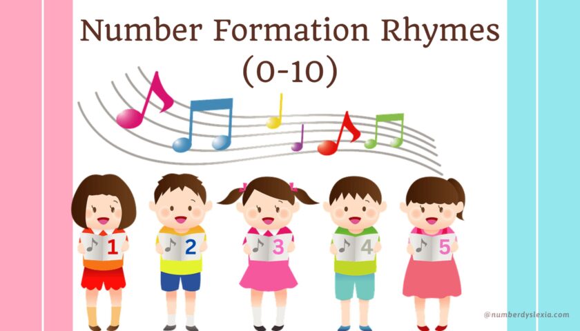 Printable Number Formation Rhymes 0-10 [PDF Included] - Number Dyslexia