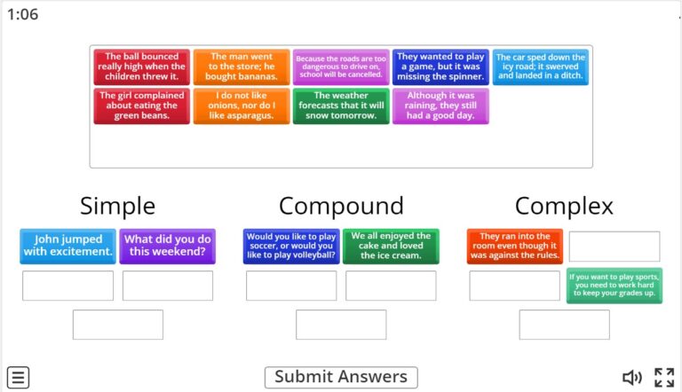 10 Fun Games For Understanding Complex Sentences - Number Dyslexia