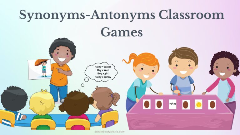 10 Classroom Games For Learning Synonyms-Antonyms In A Fun Way - Number ...