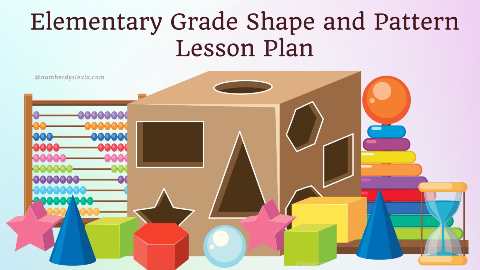 Printable Elementary Grade Shape and Pattern Lesson Plan [PDF Included ...