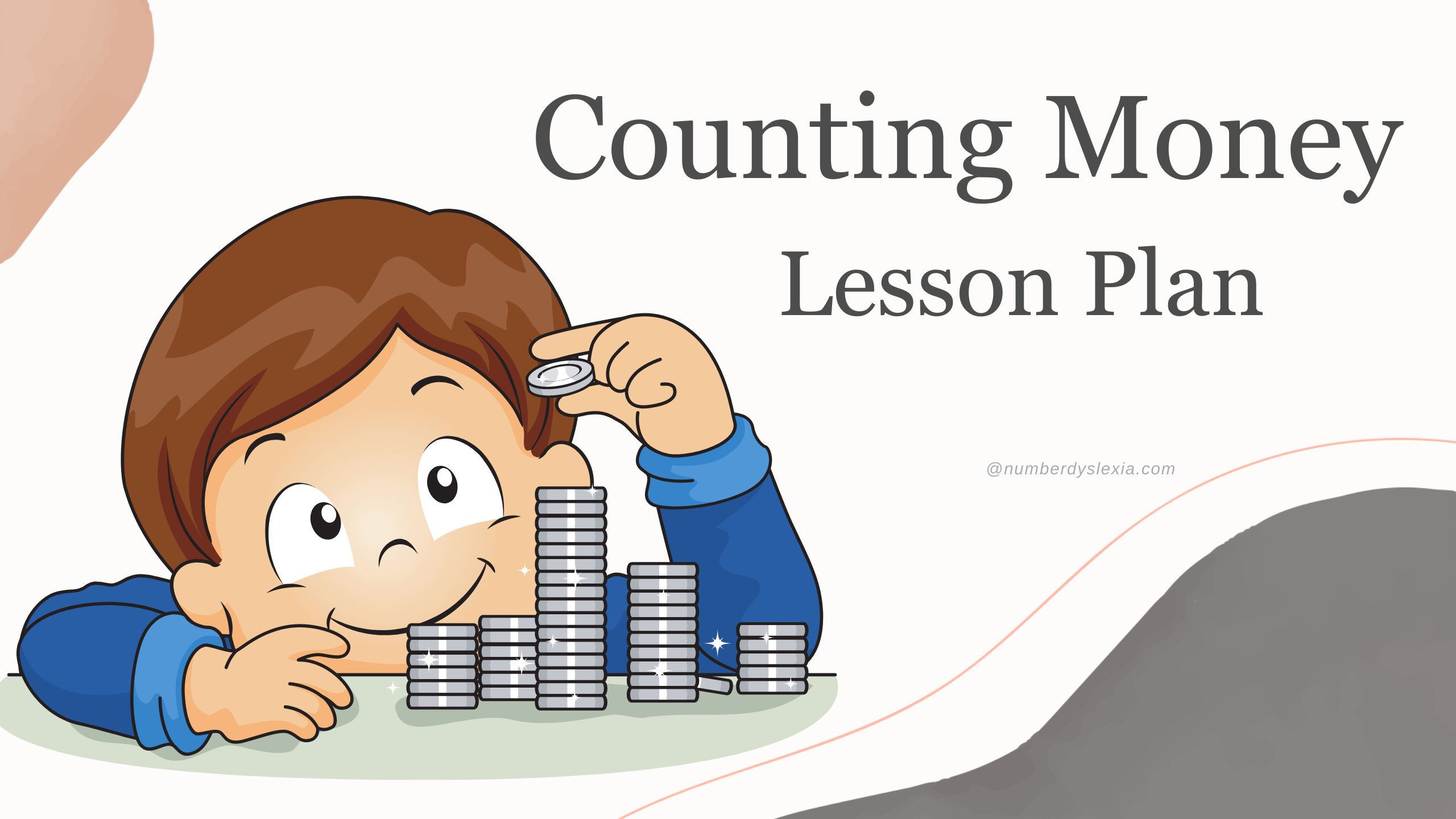 Printable Counting Money Lesson Plan PDF Included Number Dyslexia