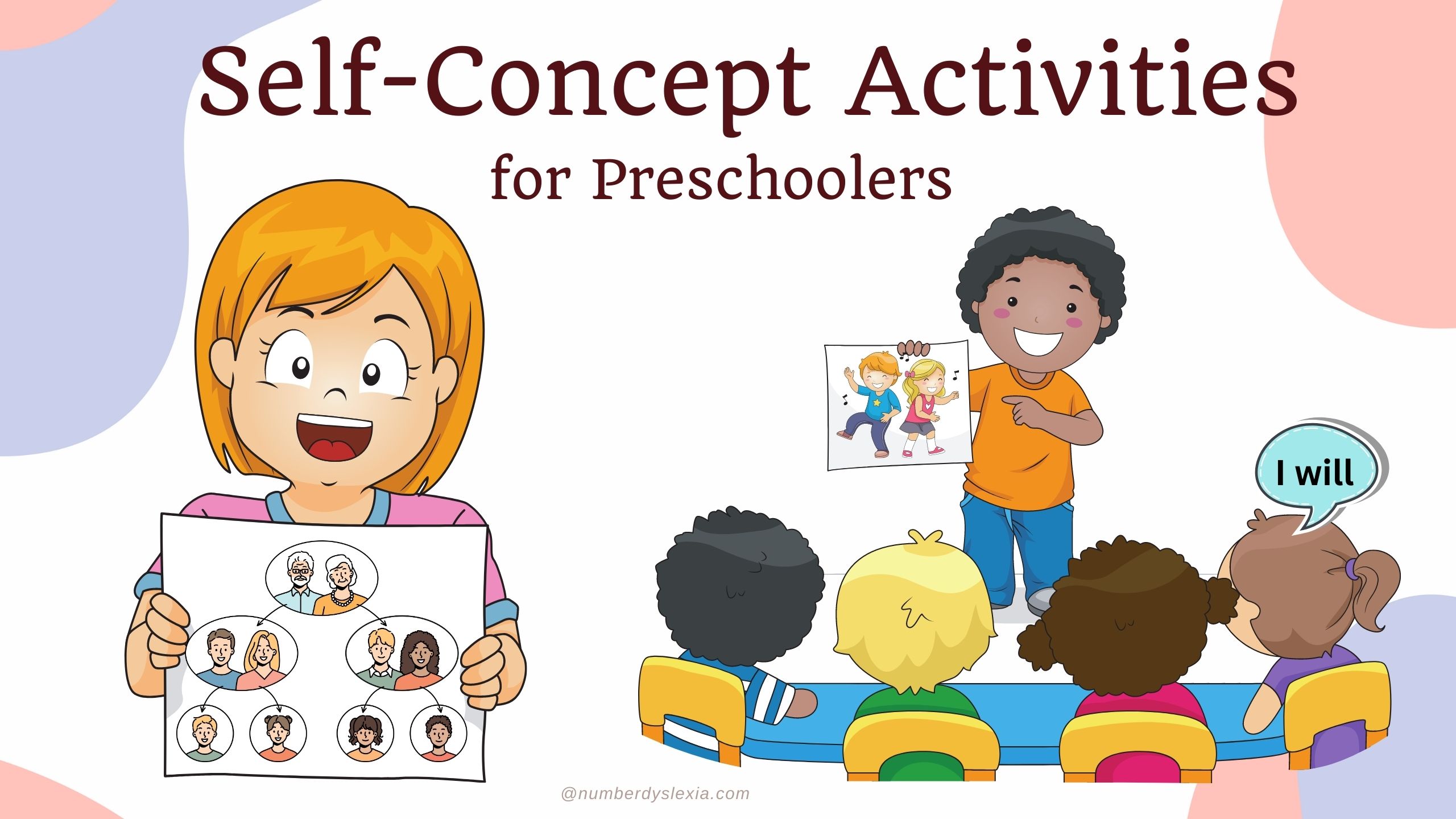 10 Fun Self Concept Activities For Preschoolers Number Dyslexia