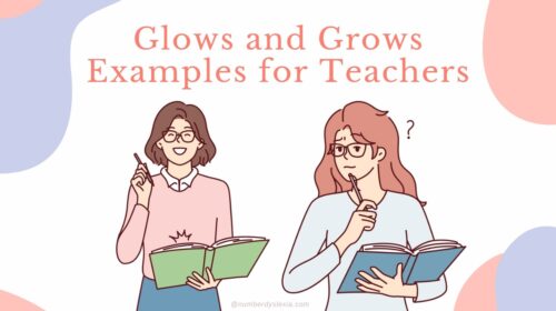 15 Glows And Grows Examples For Teachers - Number Dyslexia