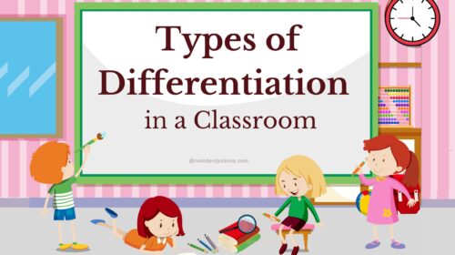 Types of Differentiation in a Classroom - Number Dyslexia