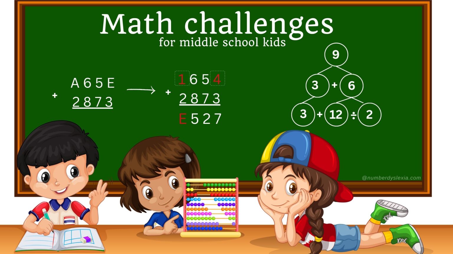 10 Fun Math Challenges For Middle School Students - Number Dyslexia