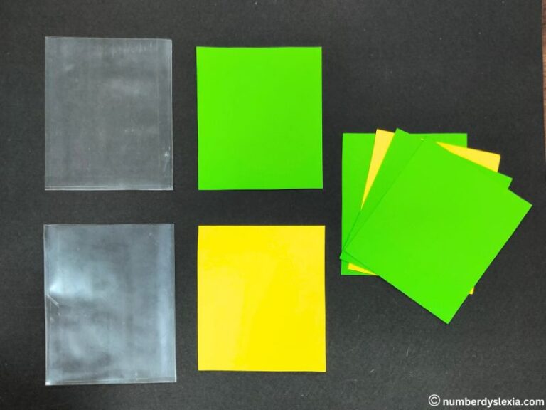 DIY CVC Pocket Chart - Number Dyslexia