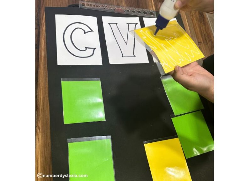 DIY CVC Pocket Chart - Number Dyslexia