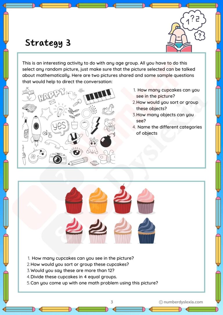 Printable Number Talk Lesson Plan [PDF] - Number Dyslexia