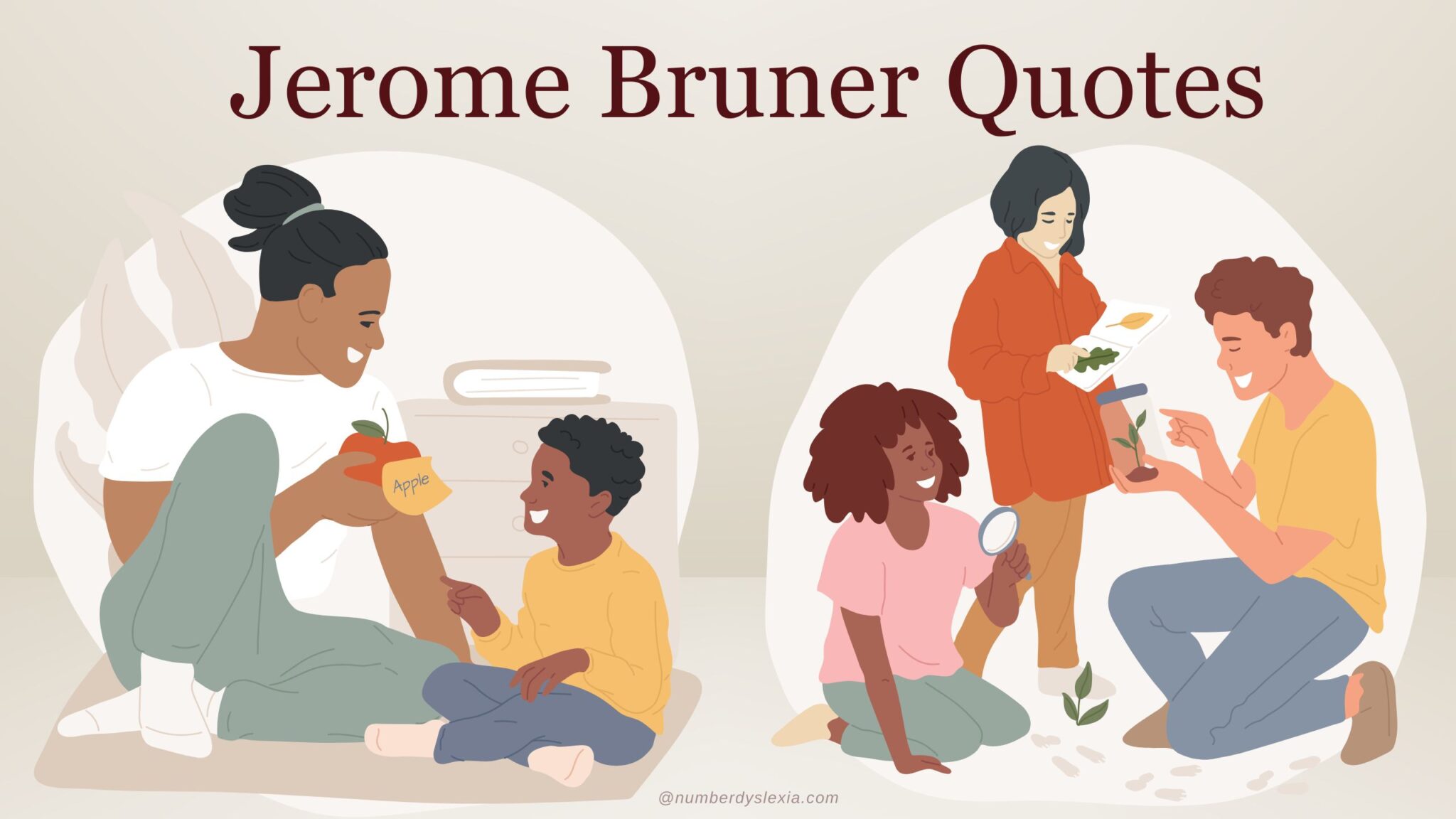 50 Inspiring Quotes By Jerome Bruner - Number Dyslexia