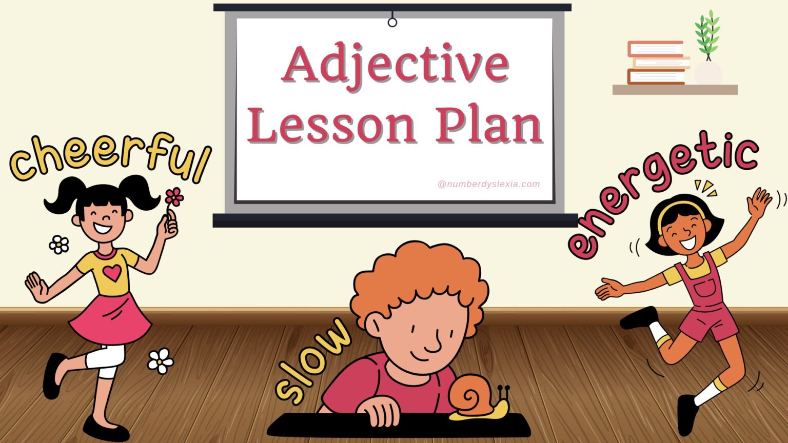 Adjective Lesson Plan [Printable PDF Included] - Number Dyslexia