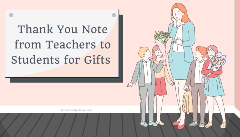 30 Thank You Notes From Teachers To Students For Gifts [PDF Included ...