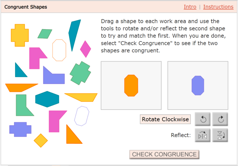 8 Cool Congruent Figures Games To Play Online - Number Dyslexia