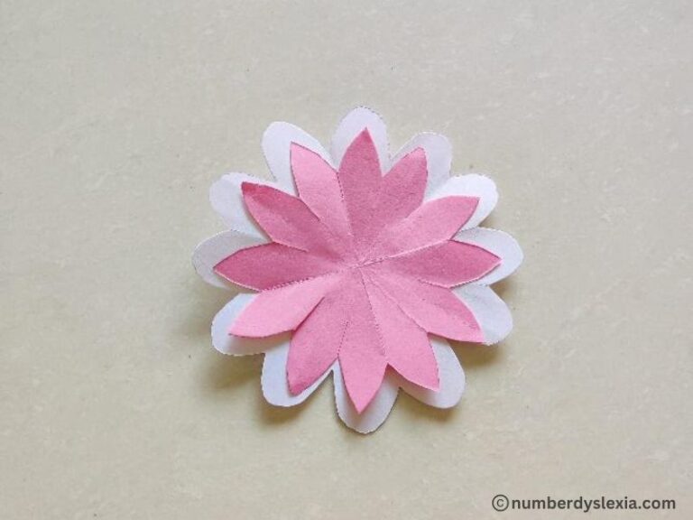 DIY Easy Multiplication Craft - Number Dyslexia