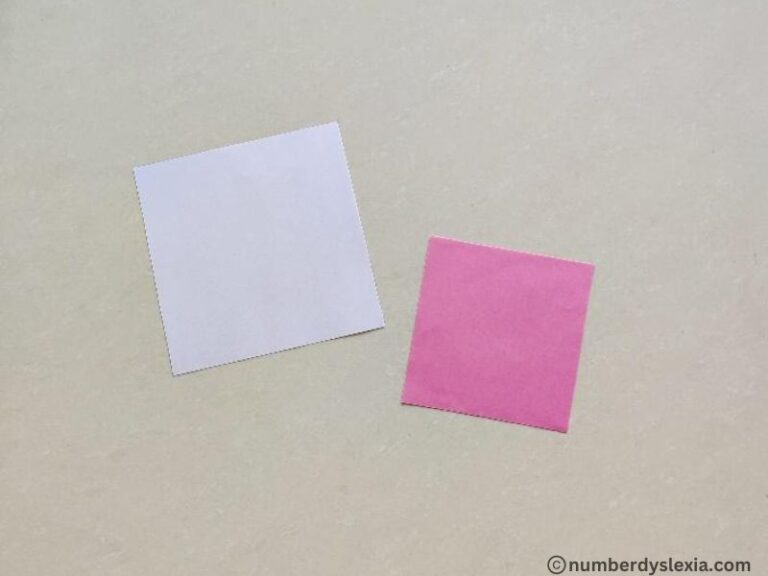 DIY Easy Multiplication Craft - Number Dyslexia