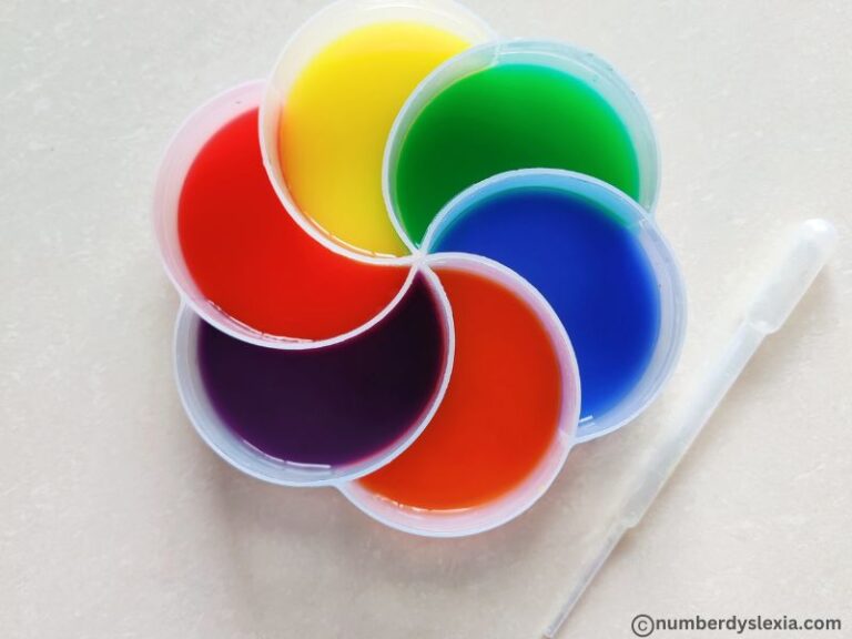 DIY: Raised Salt Alphabet Craft - Number Dyslexia