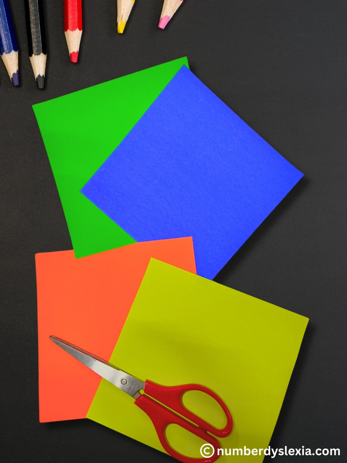 DIY Craft: Let's Make Origami Butterfly - Number Dyslexia