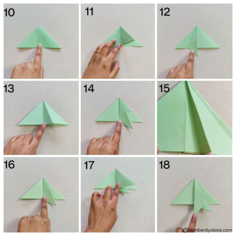 DIY Quick & Easy To Make Origami Stars - Number Dyslexia