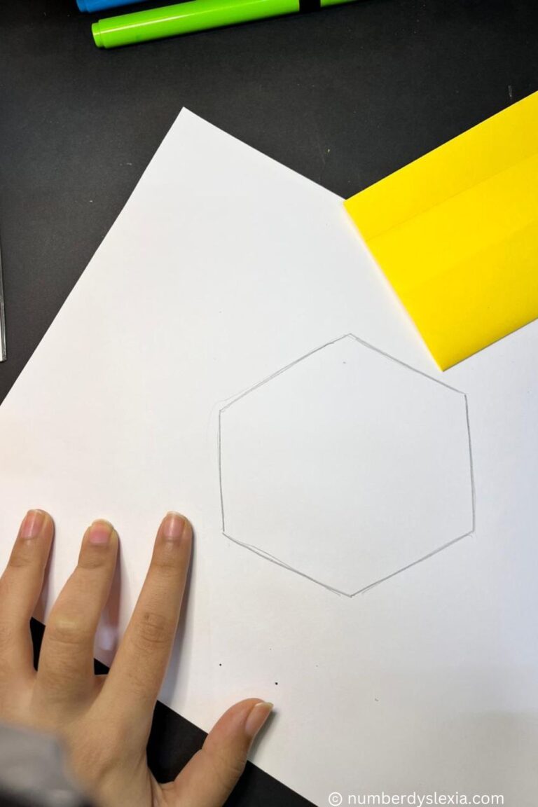 DIY Craft: Easy Construction Paper Pen Stand - Number Dyslexia