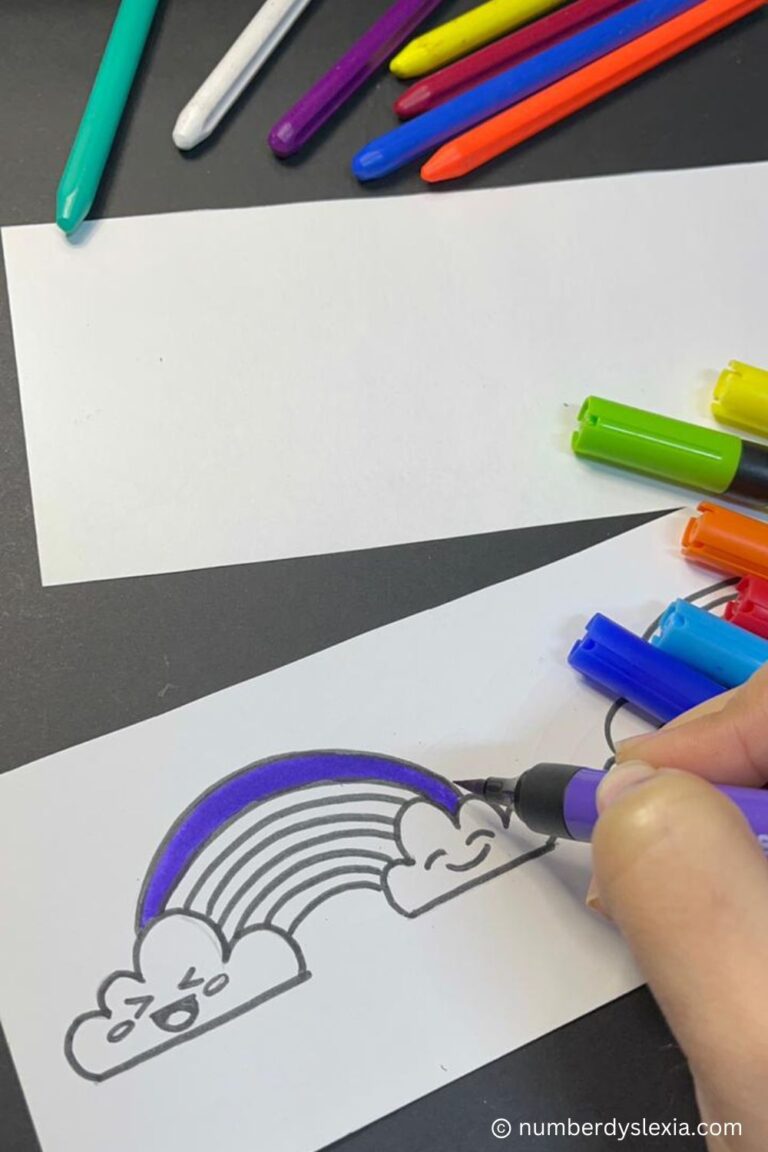 DIY: Cute Construction Paper Pencil Toppers - Number Dyslexia