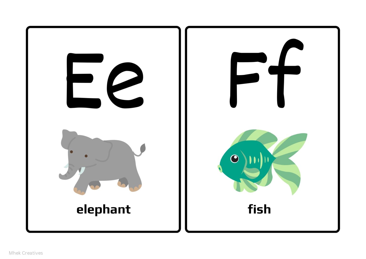 Free Printable Alphabet Flashcards - Number Dyslexia