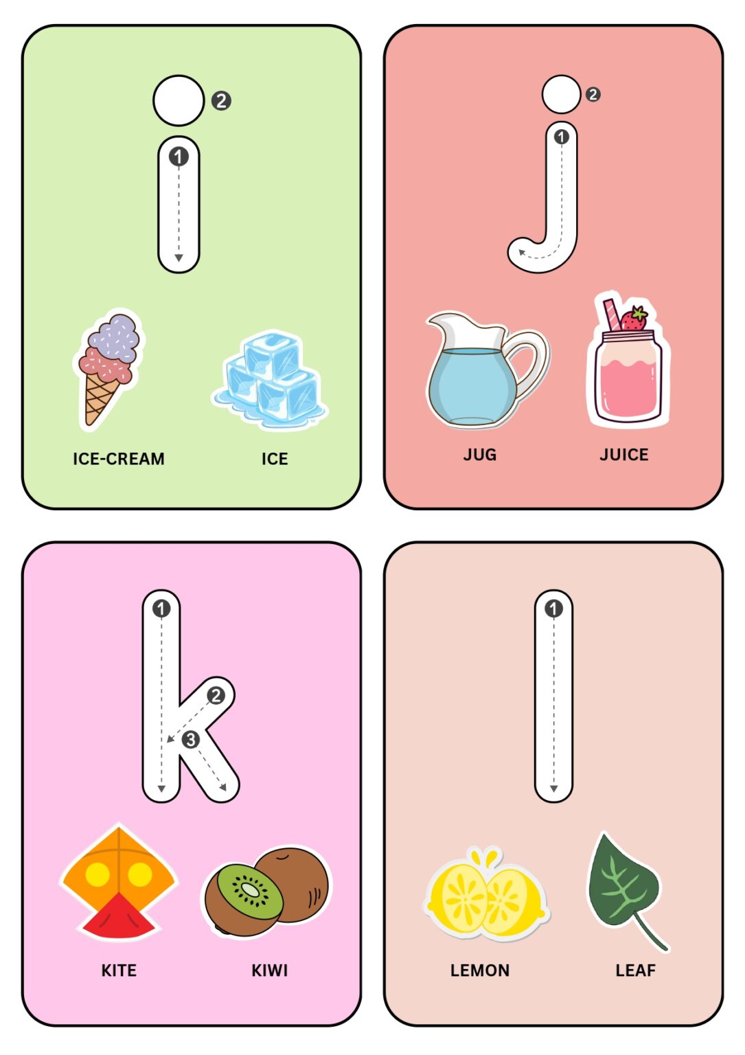 Free Printable Alphabet Flashcards - Number Dyslexia