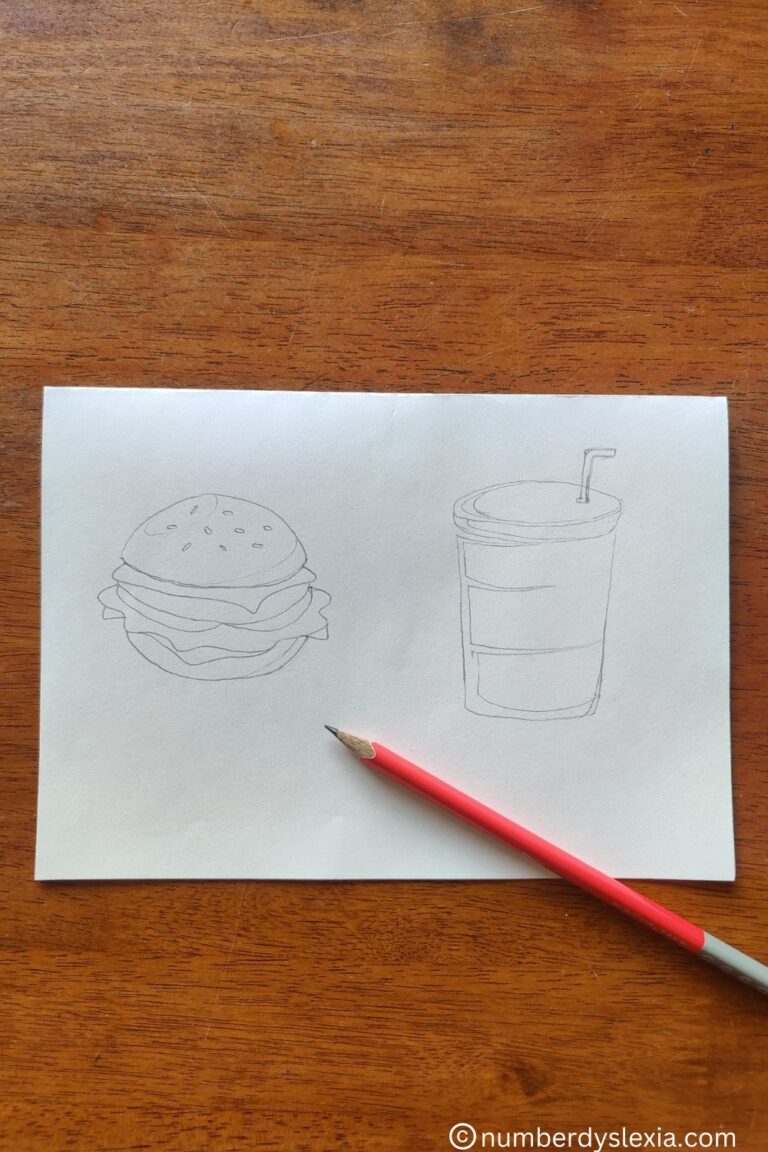 DIY Paper Squishy - Number Dyslexia