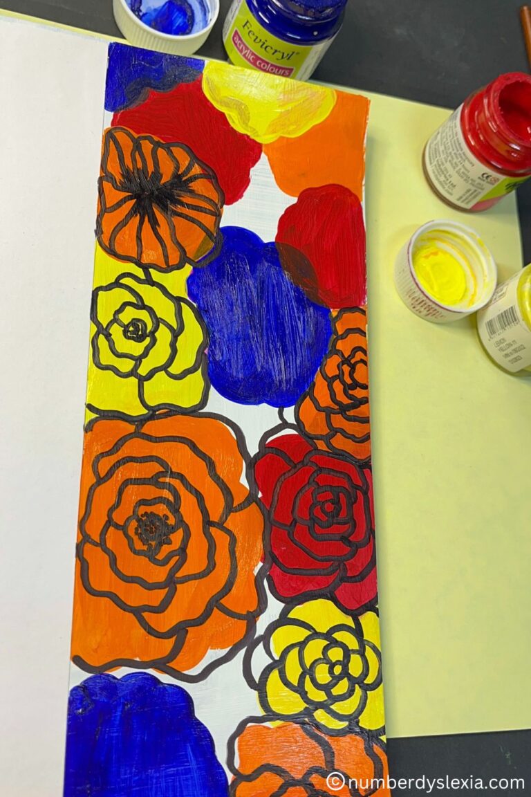 DIY Easy Handmade Journal - Number Dyslexia