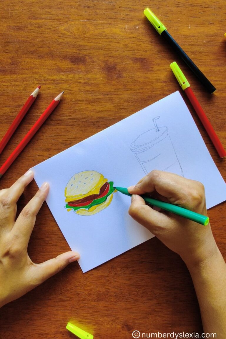 DIY Paper Squishy - Number Dyslexia