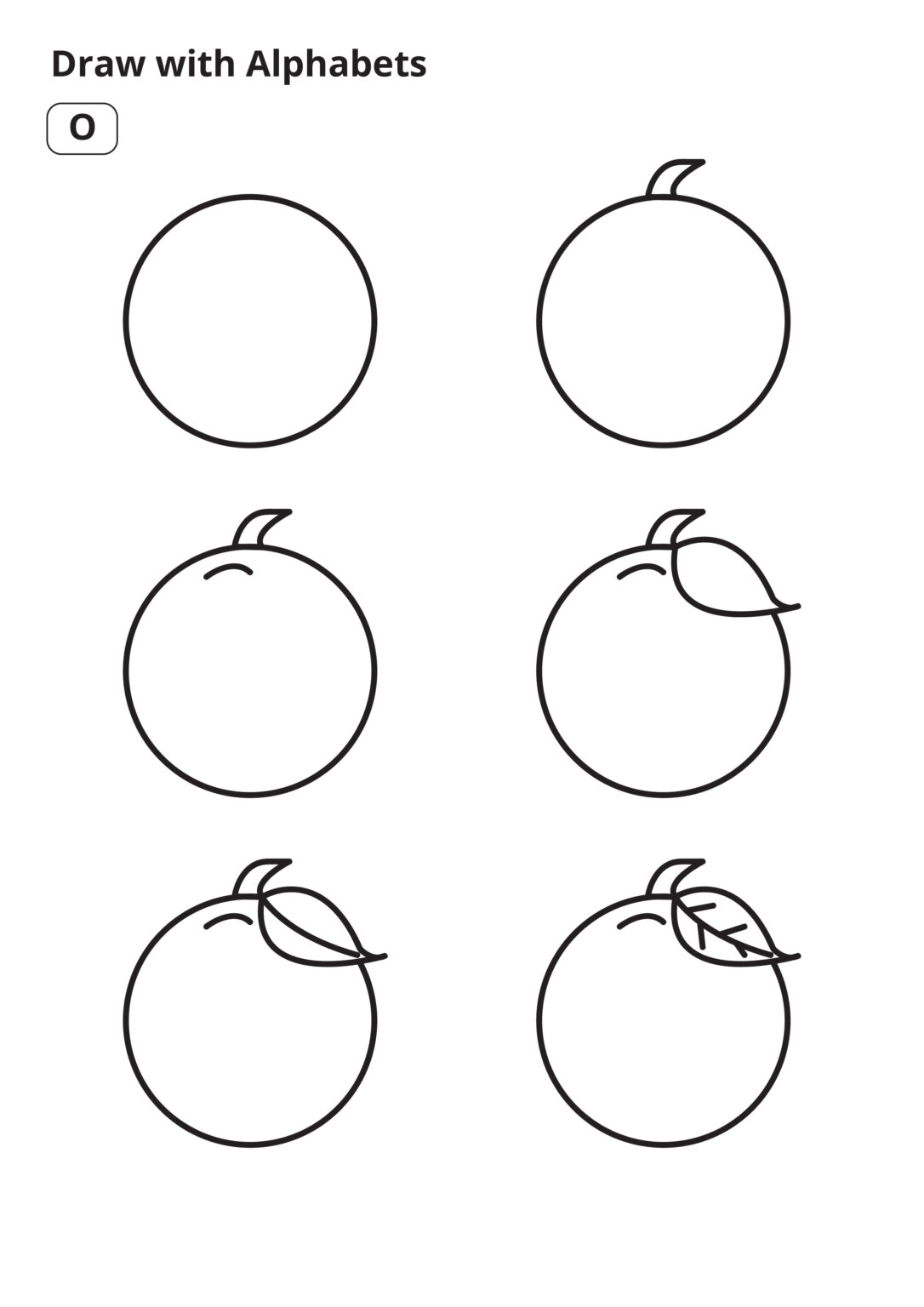 Drawing Ideas Using Alphabet and Numbers [Printable Included] - Number ...