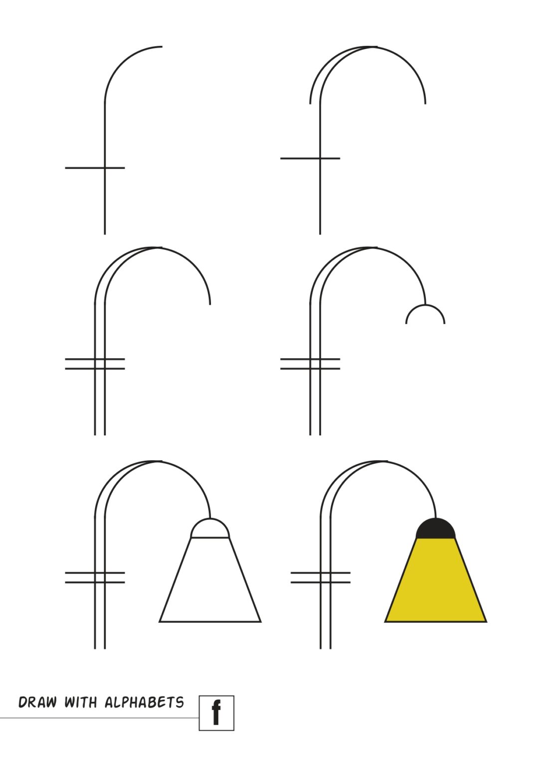 Drawing Ideas Using Alphabet and Numbers [Printable Included] - Number ...