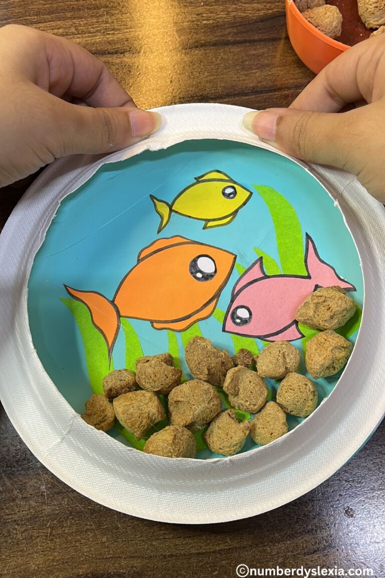 DIY: Paper Plate Craft - Number Dyslexia