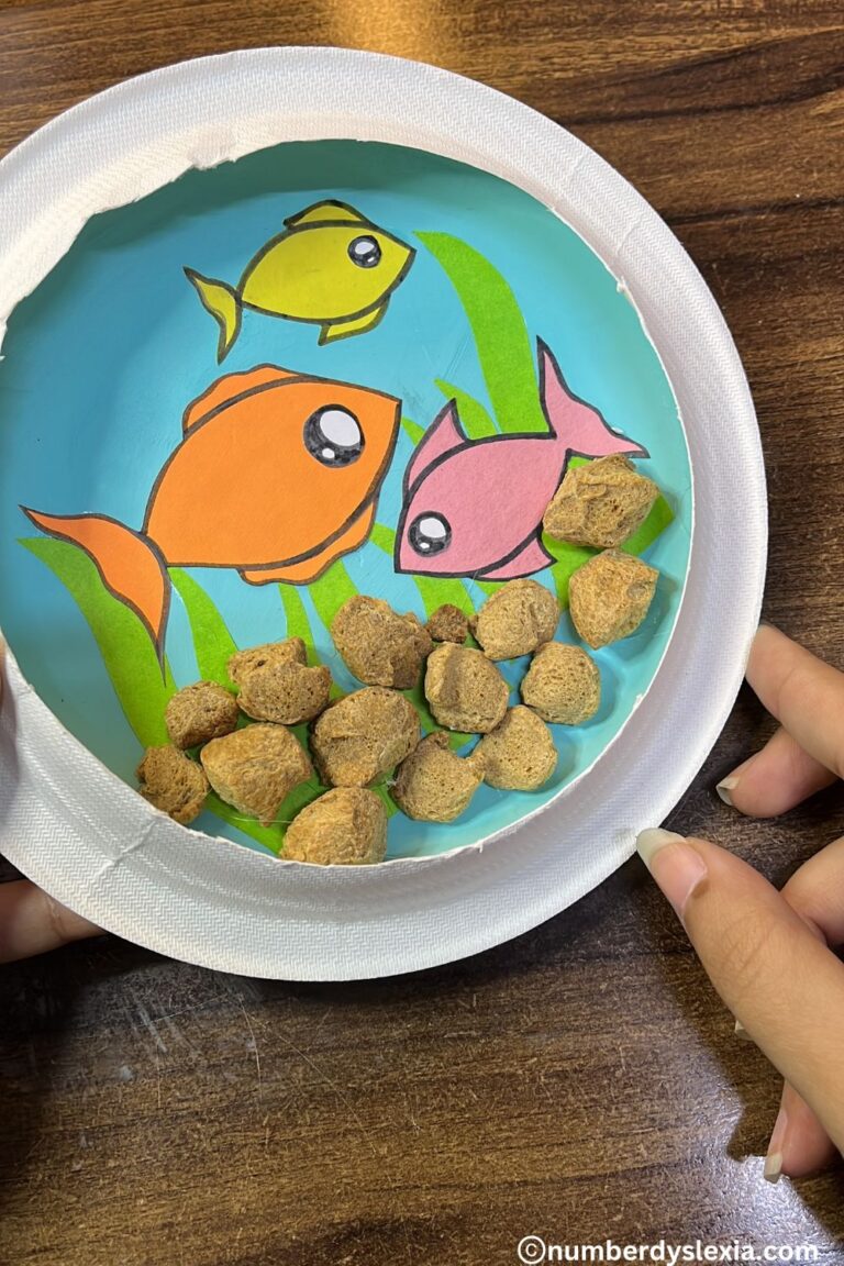 DIY: Paper Plate Craft - Number Dyslexia