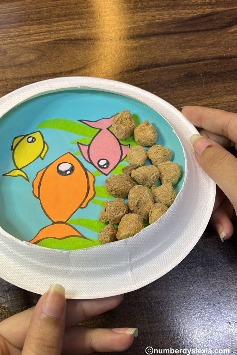 DIY: Paper Plate Craft - Number Dyslexia